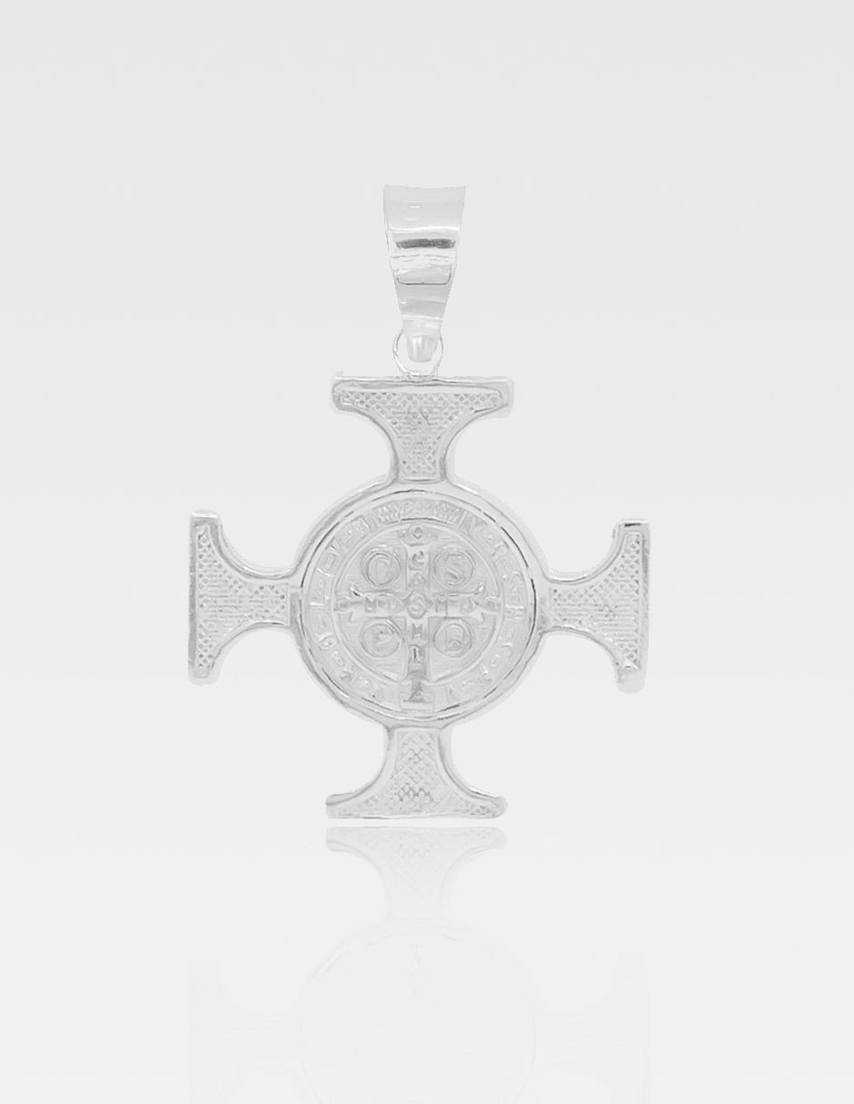 Dije Cruz de San Benito | Plata Ley MEX .925 – Boscaini